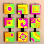 DIY - 3D Abstract Art Wall Decor - KLAPiT | Design Your Walls